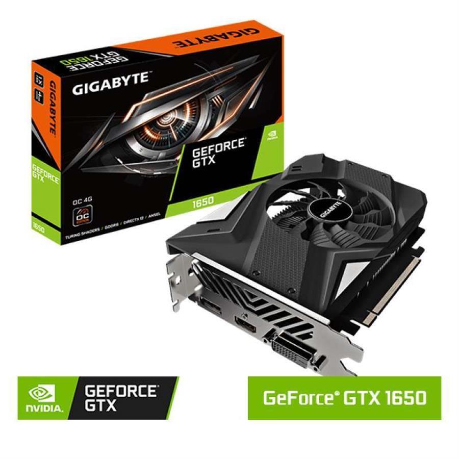 Placa de video GTX 1650 GV-N1656D6-4GD (REV.2.0) 4GB Nvidia Gigab