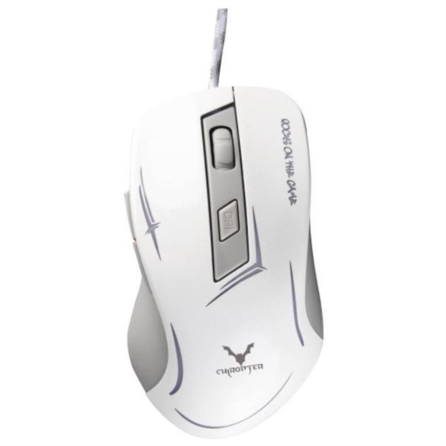 WESDAR CHIROPTER GAME MOUSE CERBERUS X4 WHITE